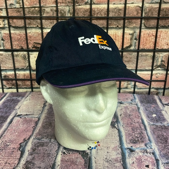 Accessories | Vintage Fedex Mens Adjustable Hat | Poshmark